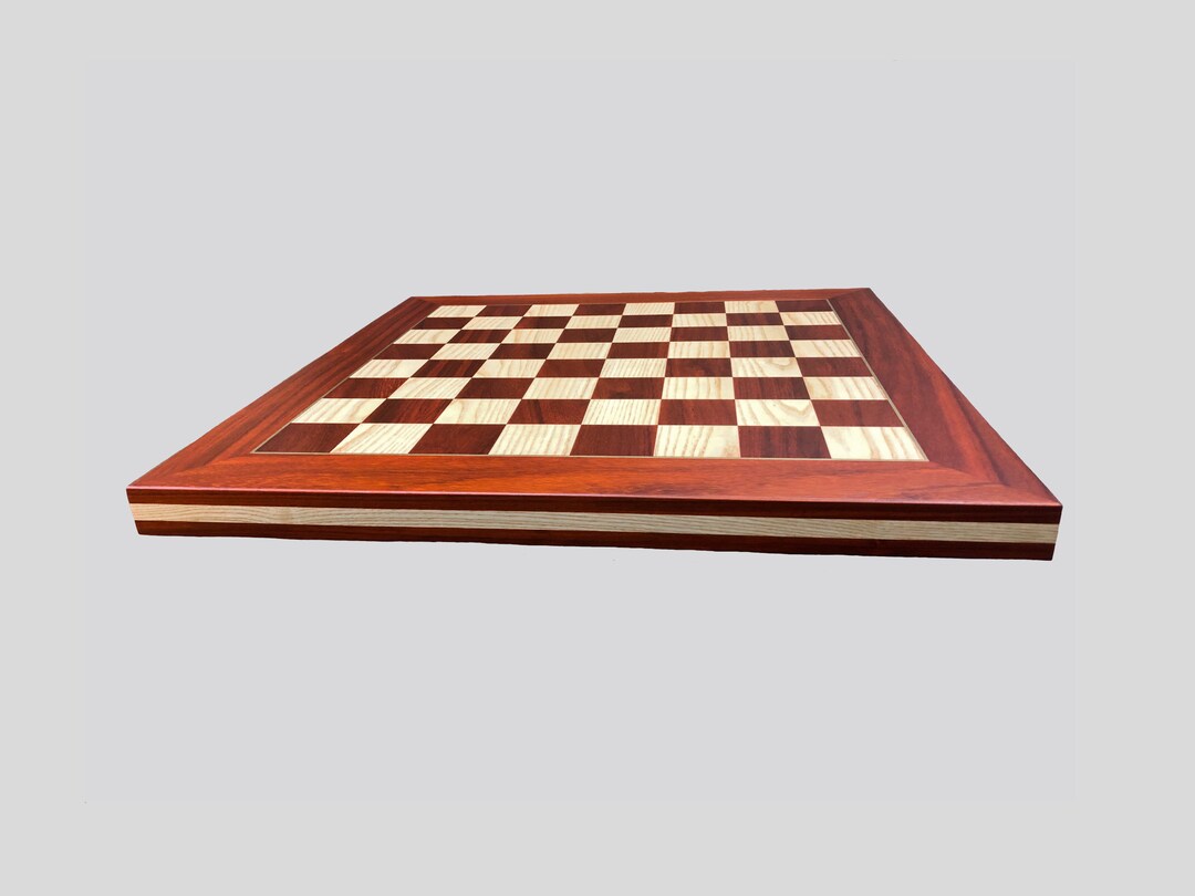Extra Large Solid Wood Chess Board - 2.5" Squares - Etsy