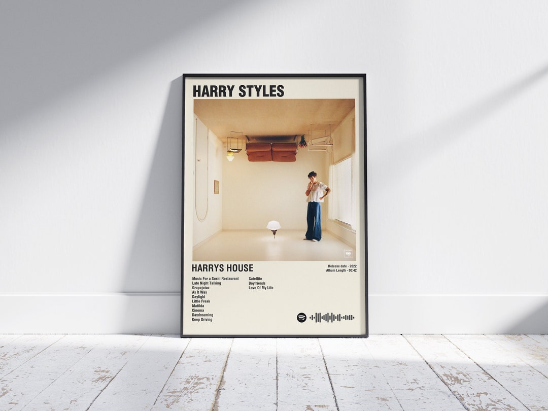 Harry Styles Harry House Poster, Harry Styles Poster, Harrys House ...