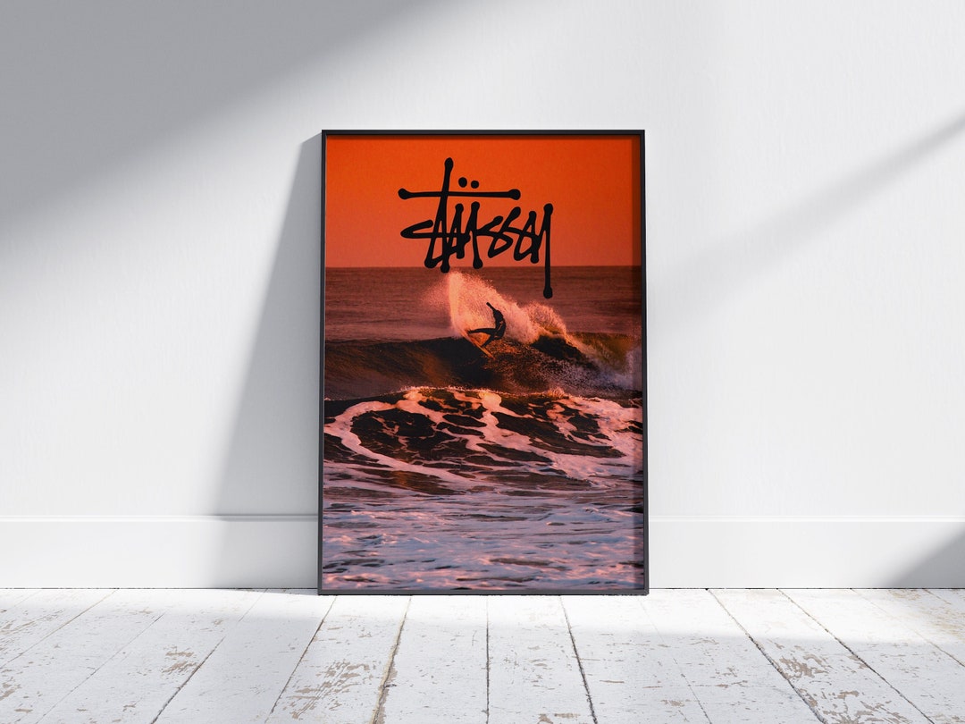 Stussy Poster, Stussy Surf Poster, Poster for Bedroom - Etsy