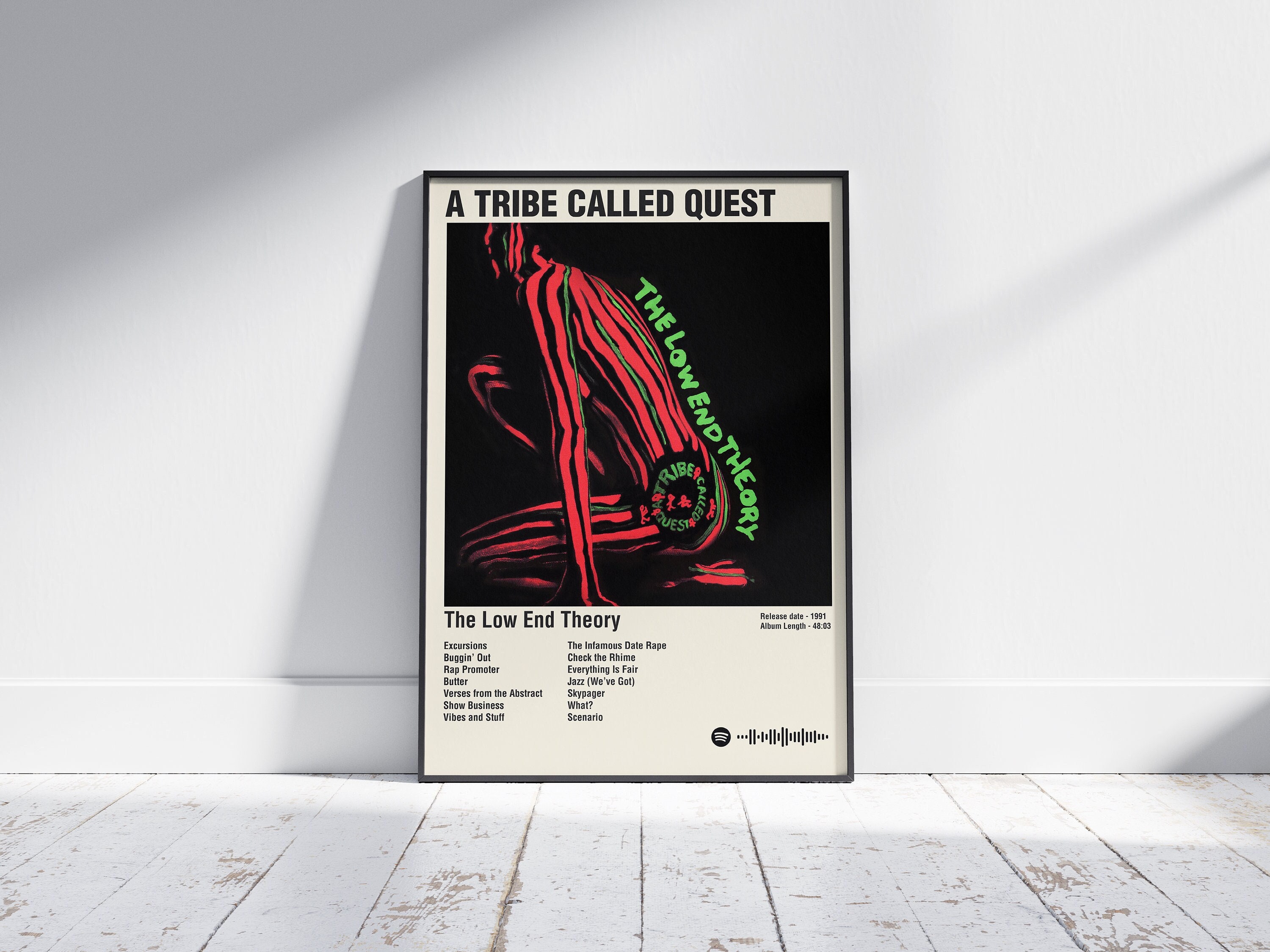 A Tribe Called Quest Low End Theory Poster, A Tribe Called Quest Poster ...
