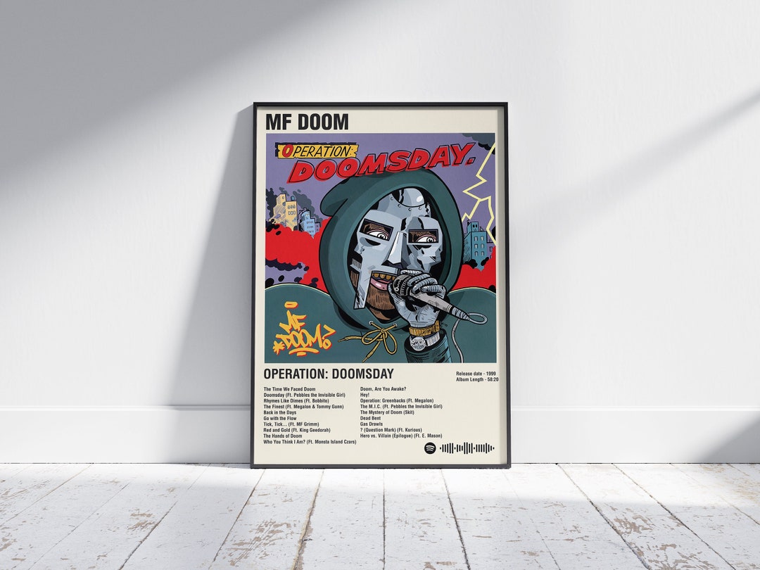 MF DOOM Operation: Doomsday Album Poster - Etsy