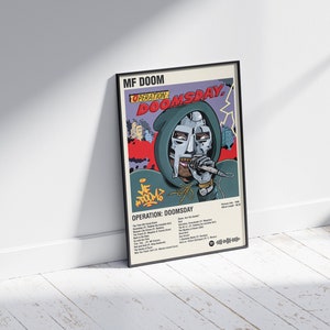 MF DOOM Operation: Doomsday Album Poster - Etsy