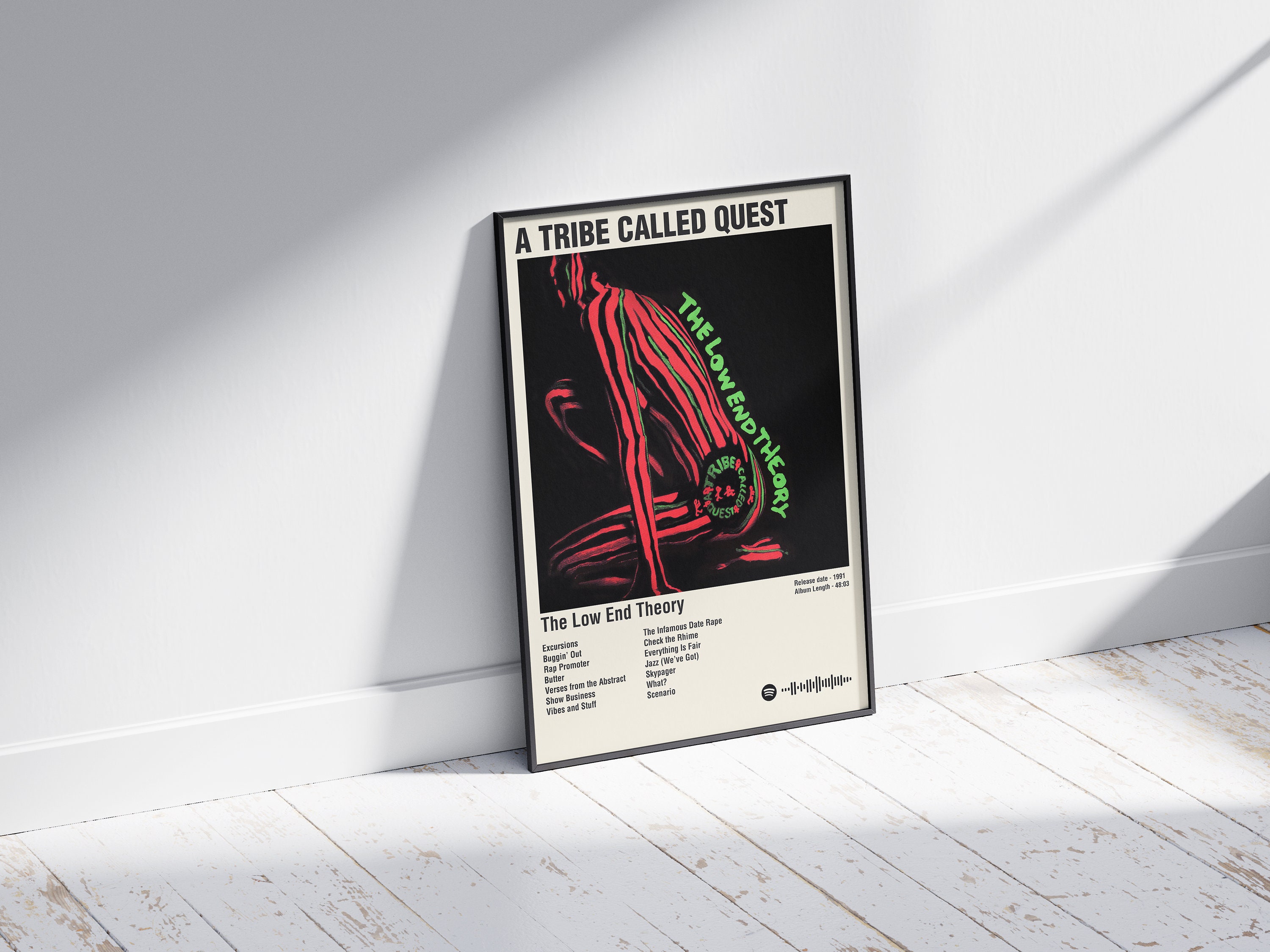 A Tribe Called Quest Low End Theory Poster, A Tribe Called Quest Poster ...