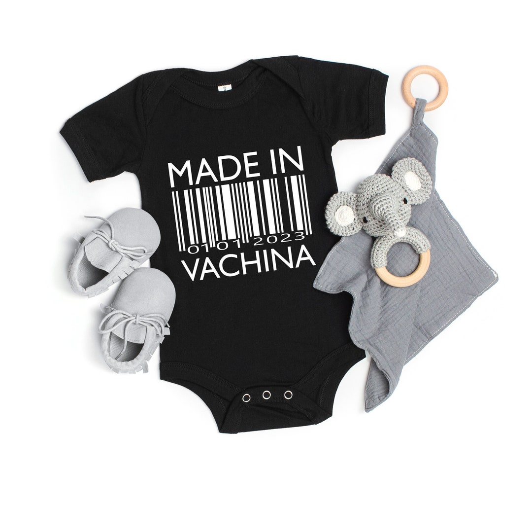 Funny Baby Onesie®, Made in Vachina Baby Onesie®, Baby Announcement ...