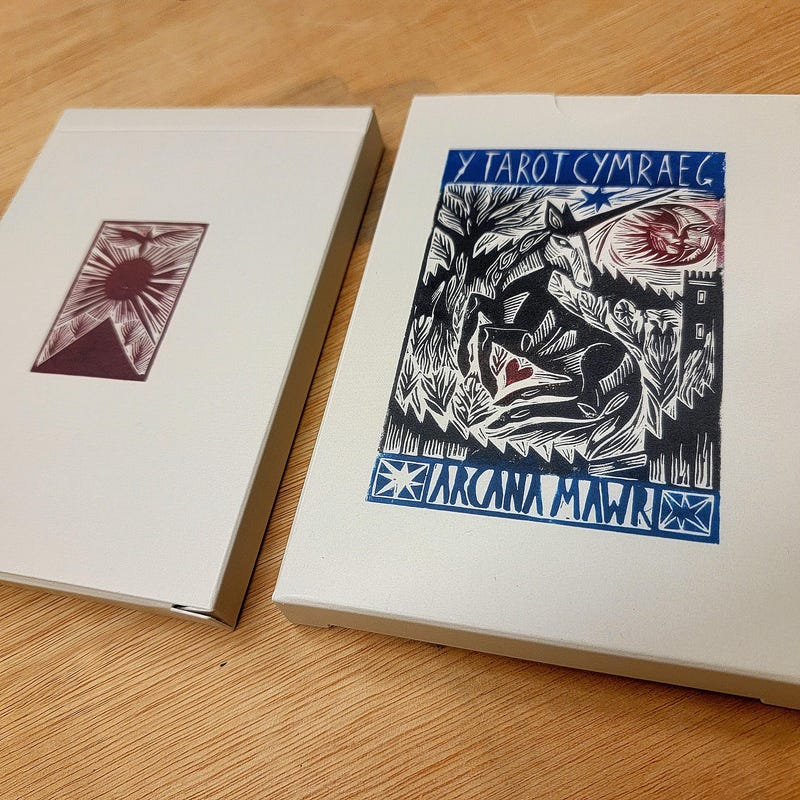 Welsh Tarot Cards - Etsy UK