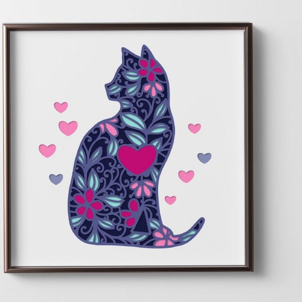 Layered Paper Art - Etsy