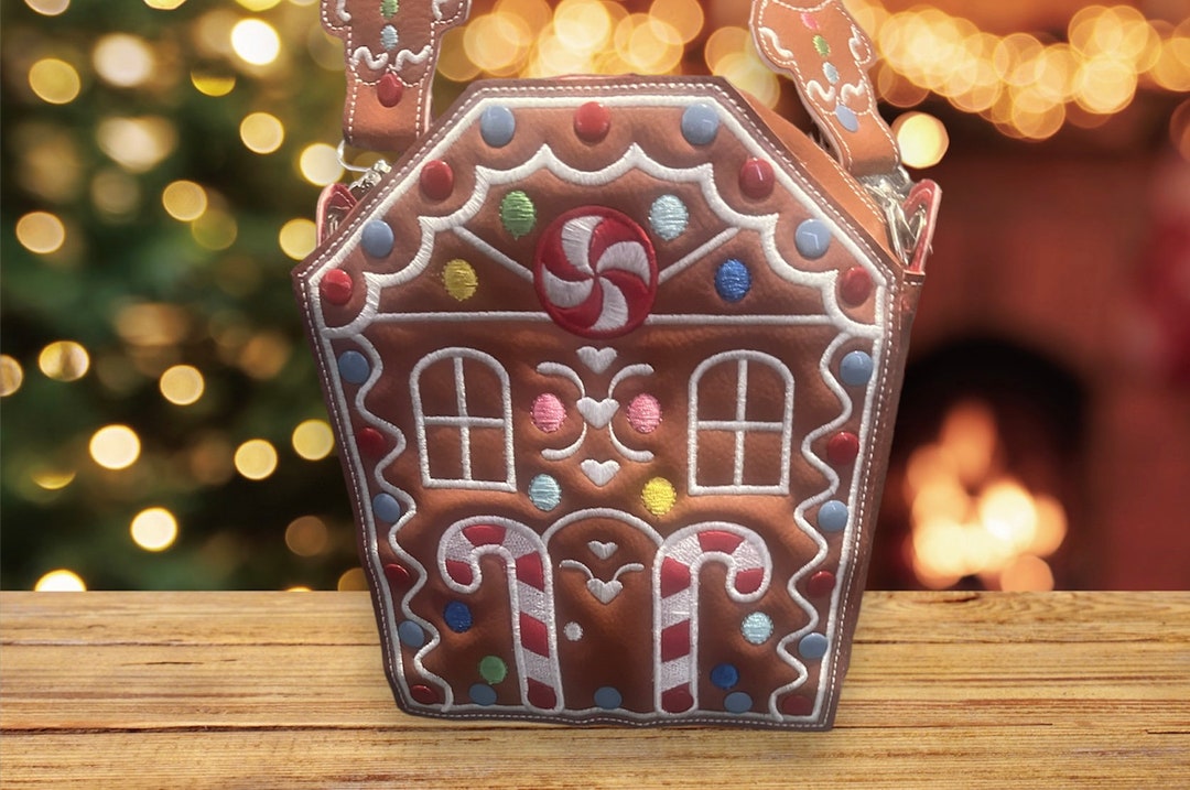 Gingerbread House Bag - Etsy UK
