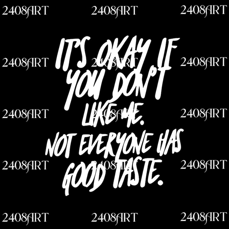Dont Like Attitude - Etsy