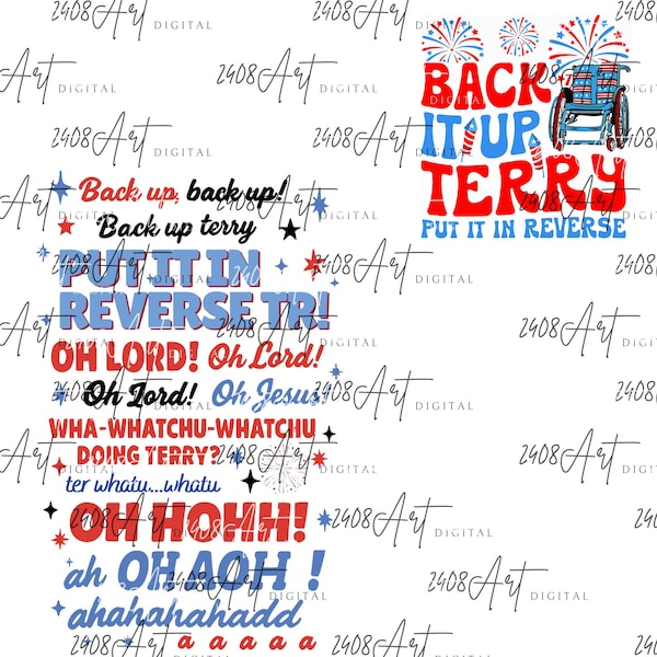 Back It up Terry Svg - Etsy