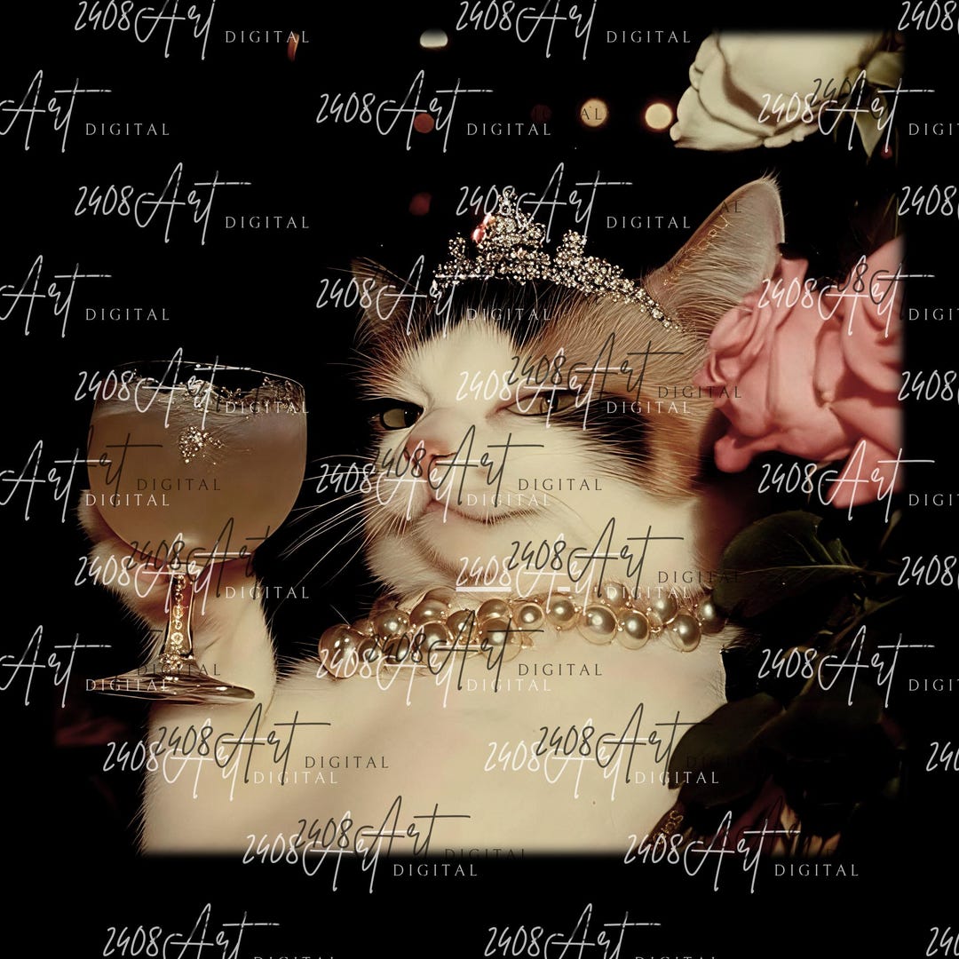 Retro Cat SVG, Animal Digital Download, Unisex Meme Cringe Funny Dumb ...