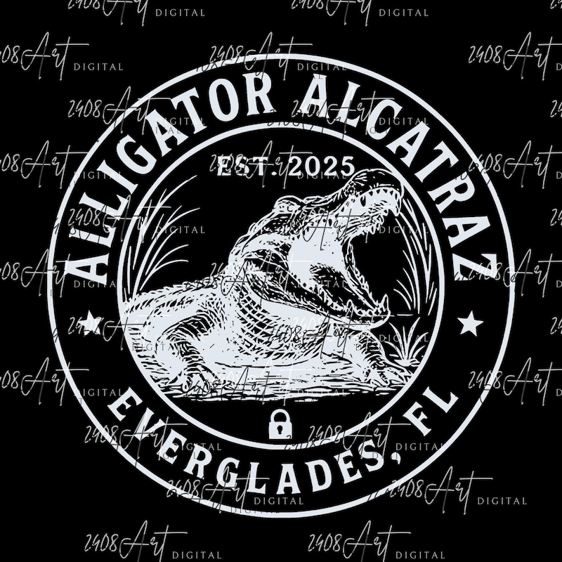 Retro Alligator Art - Etsy
