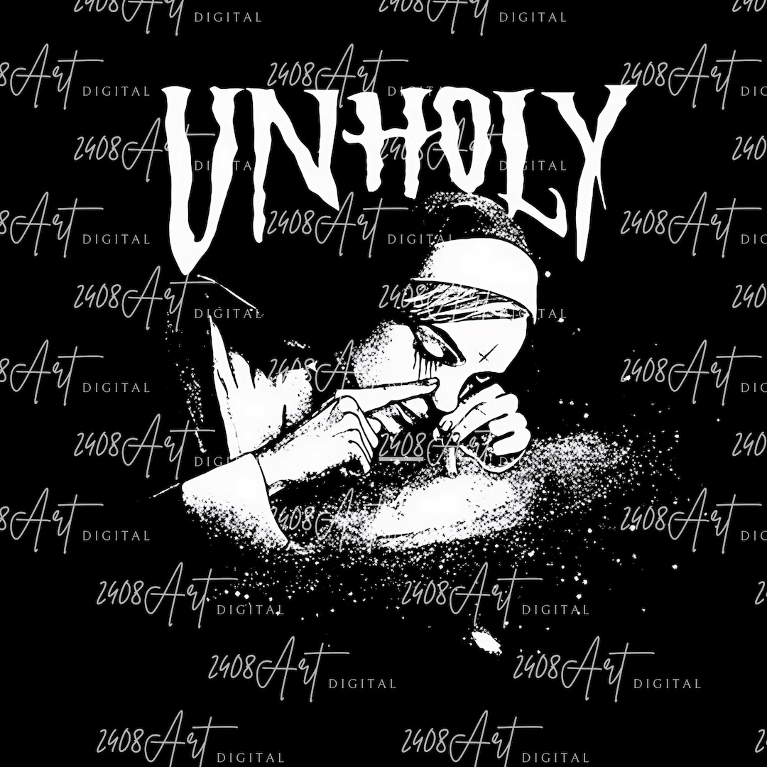Unholy Nun PNG, Funny Horror Choked up Unholy Nun Satan Baphomet Gothic ...