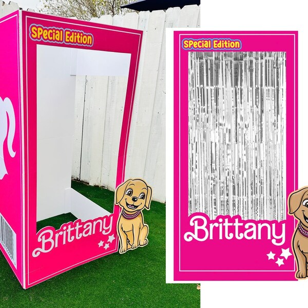 Pink Life Size 5FT Box Party Theme Decoration, Ships 1-2 Business Days ...