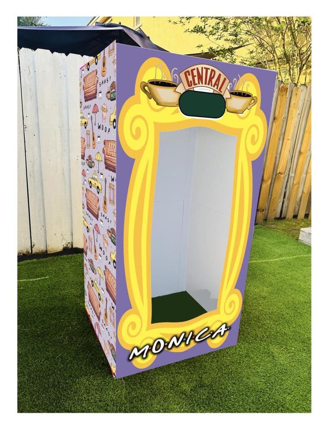 Friends Photo Booth, Different Sizes, Silver Curtains Include, Photo ...