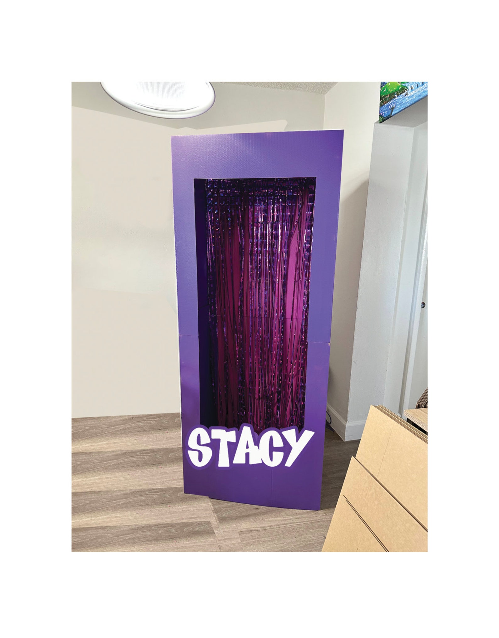 5ft and 6ft Tall Purple Photo Booth Life Size Popular Doll - Etsy