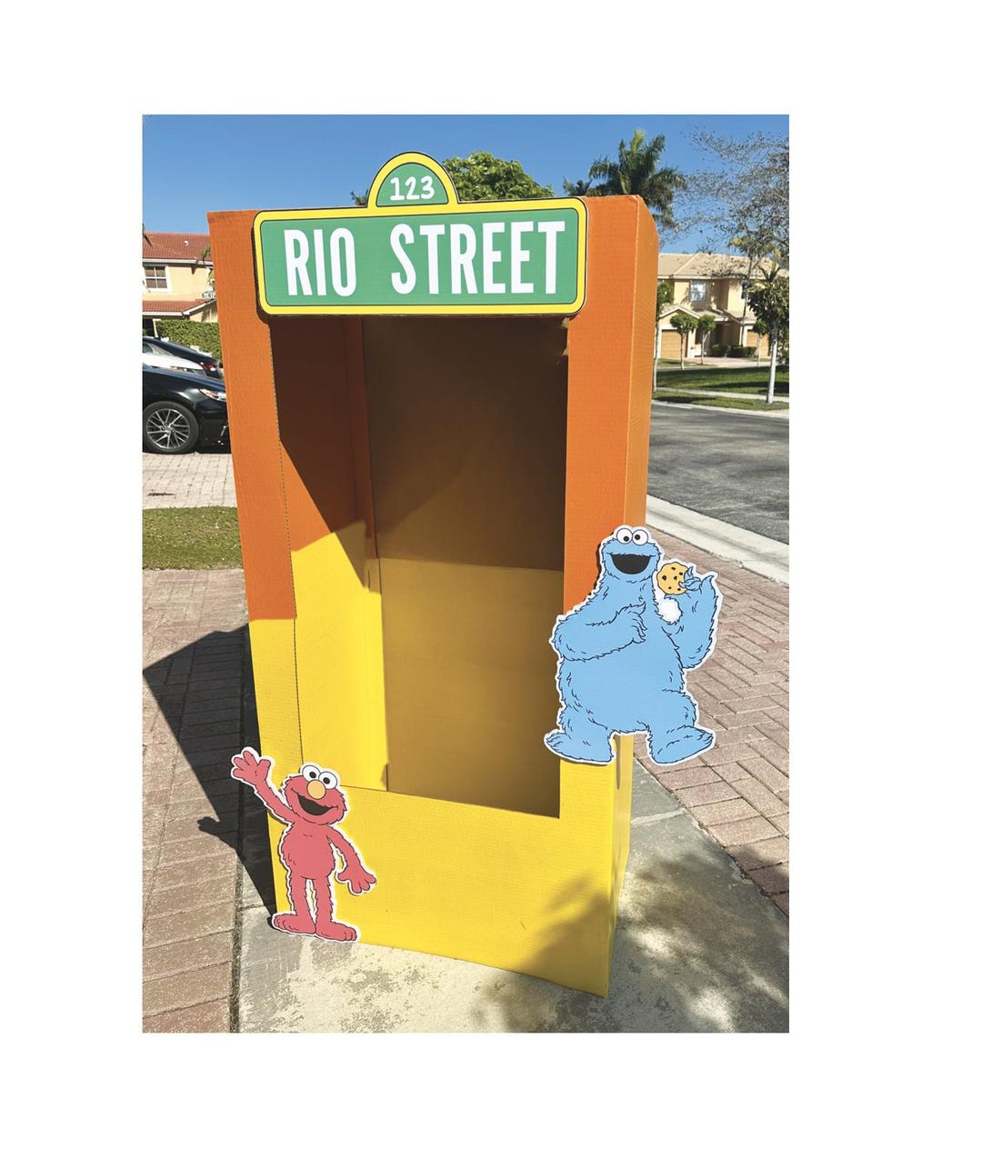 Monsters, ABC Birthday Photo Booth, Custom Photo Booths, Sesame Photo ...