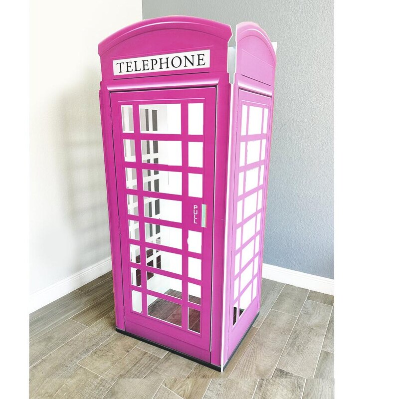 Blue Phone Booth - Etsy