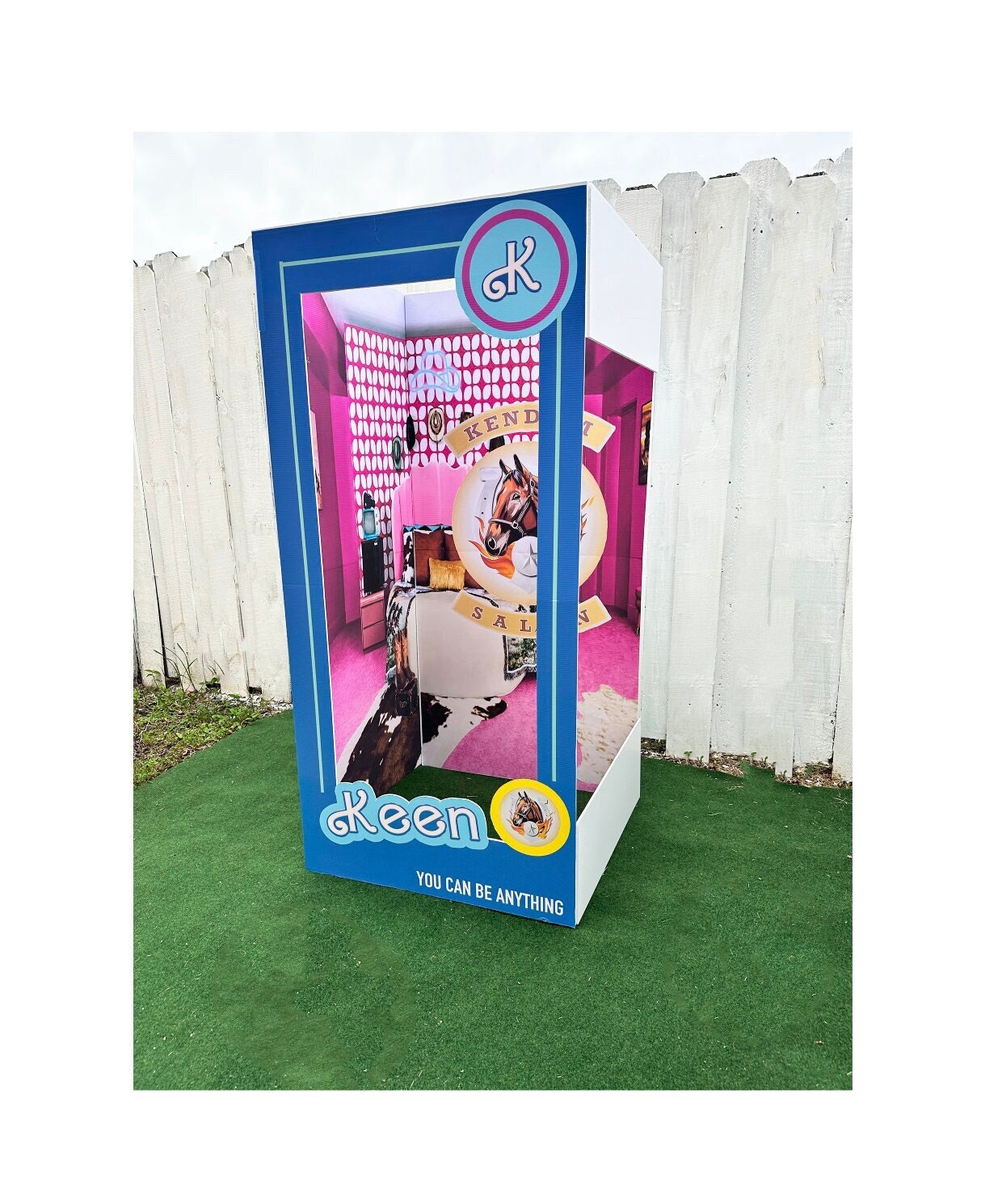 4ft, 5ft, 6ft Photo Booth, Custom, Ken Photo Booth, Kendoom Salon Photo ...