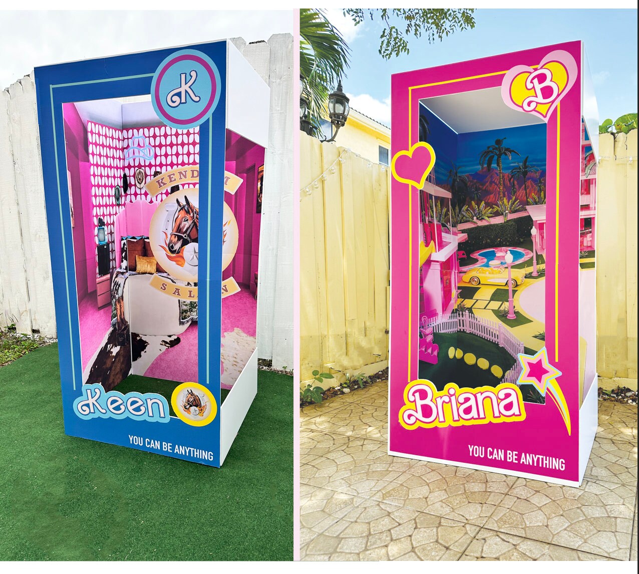 4ft, 5ft, 6ft Photo Booth, Custom, Ken Photo Booth, Kendoom Salon Photo ...