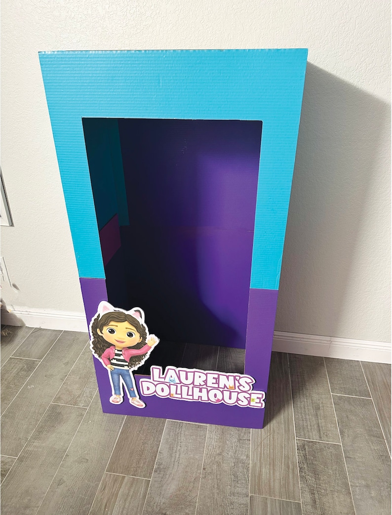 Gabby's Photo Booth 4ft,5ft and 6ft Tall, Doll House Photo Booth ...