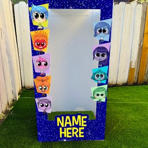Inside Out Photo Booth Inspiration, Intensamente, Photo Box, Life Size ...