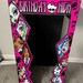 Birthday High Photo Booth, Birthday Photo Box, Monster - Etsy