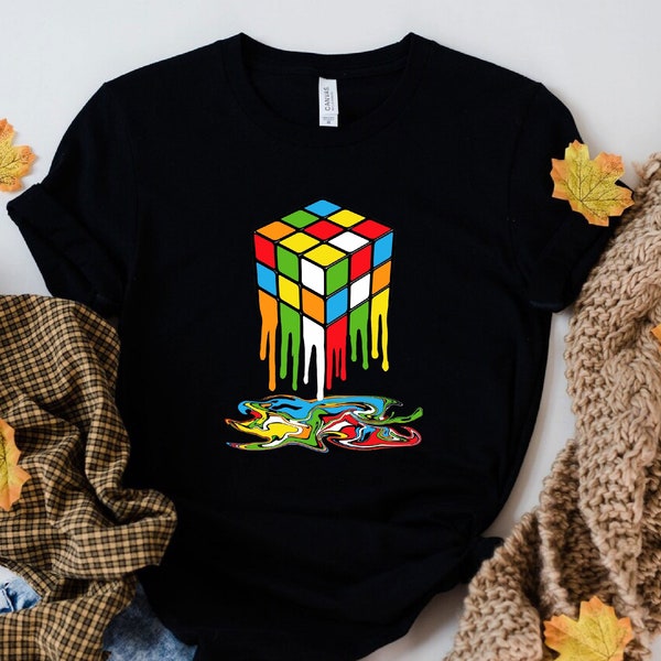 Rubiks Cube Shirt - Etsy