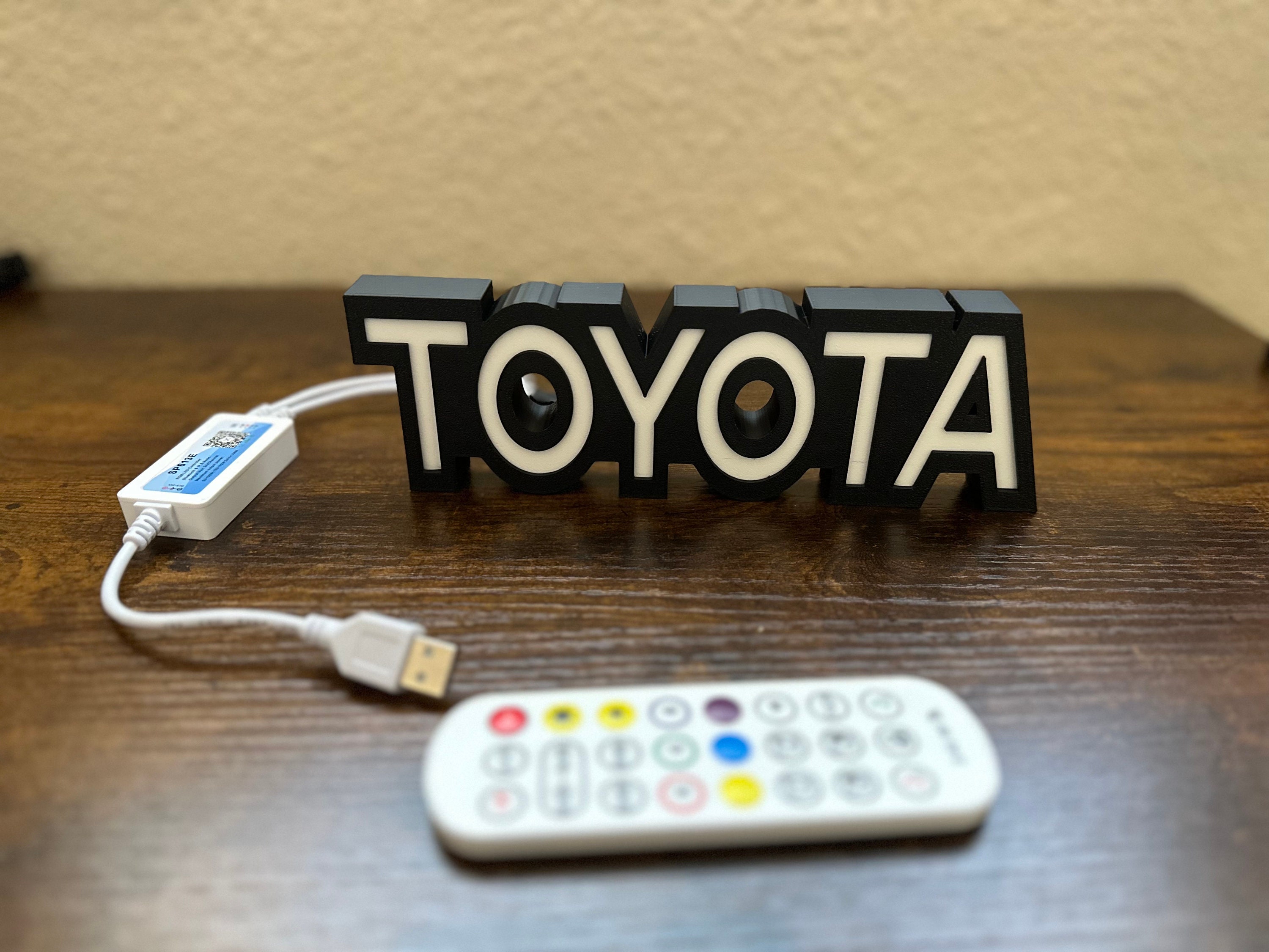 Toyota Neon RGB LED Sign - Etsy