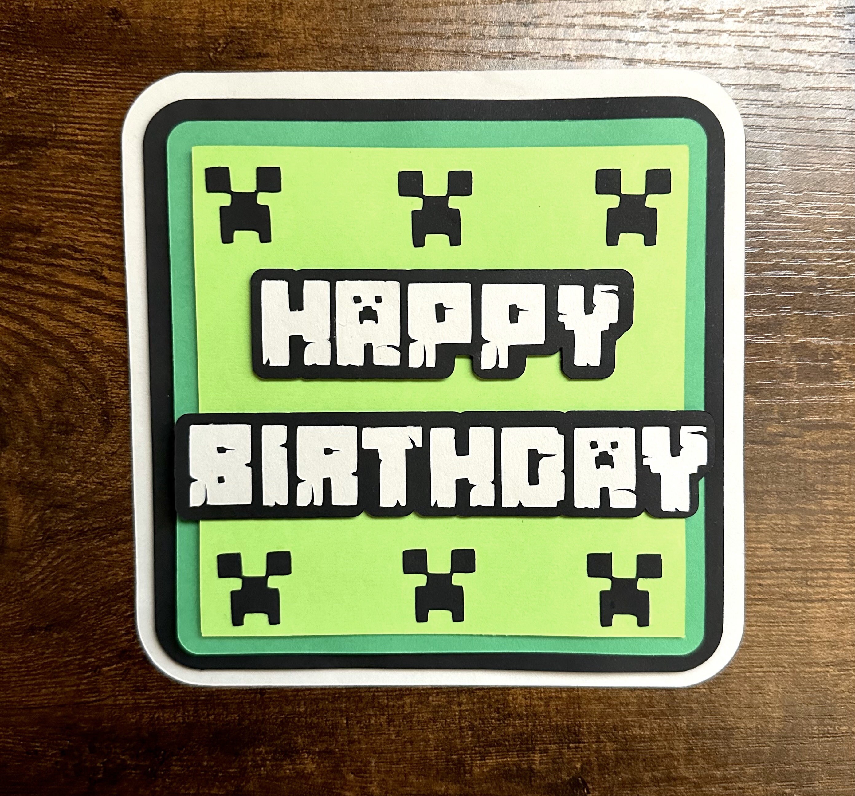 Minecraft Cake Topper - Etsy