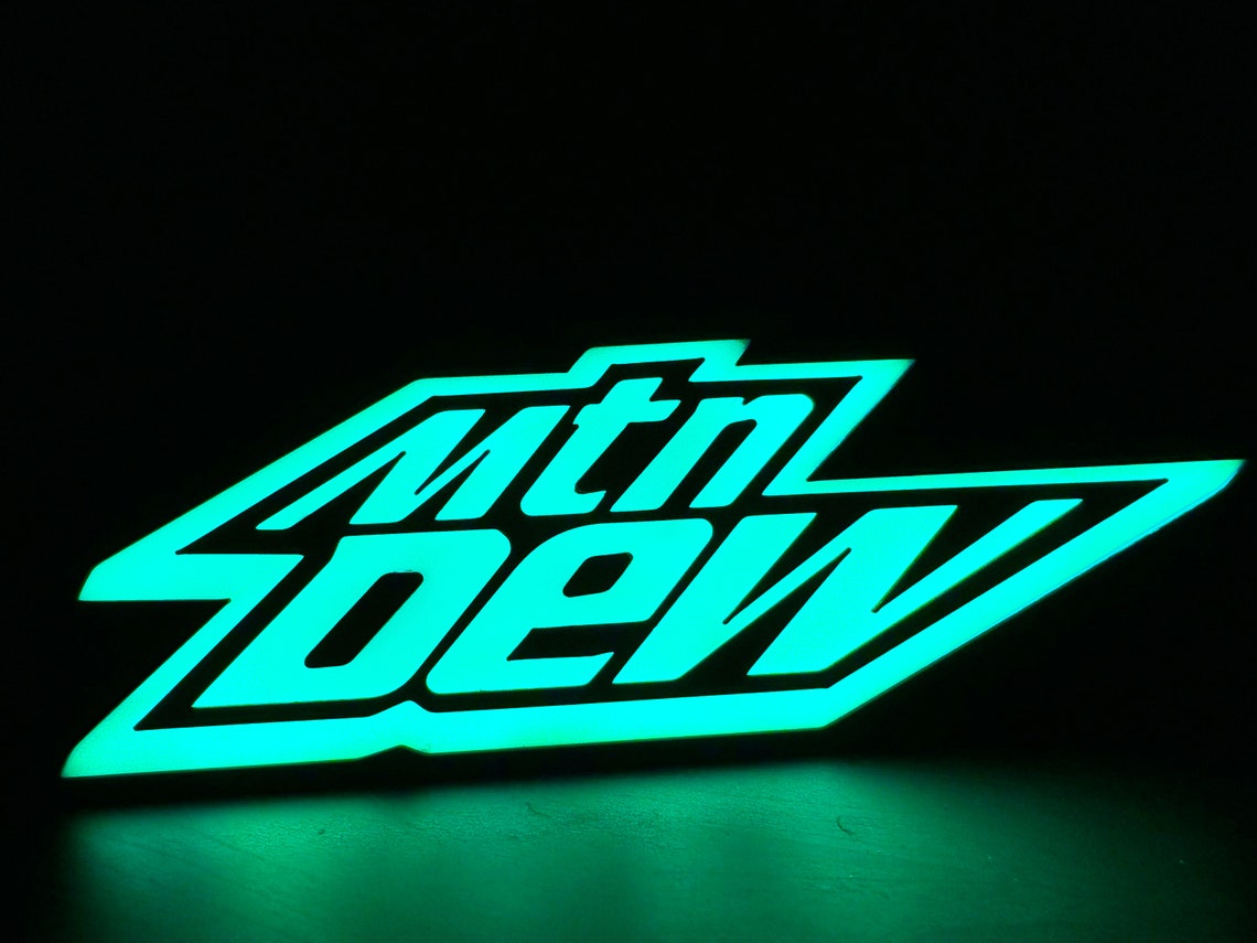 Mountain Dew Neon RGB LED Sign - Etsy