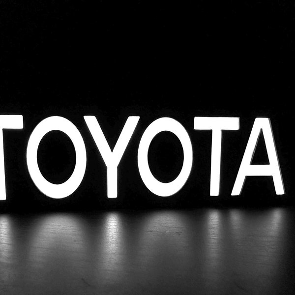 Toyota Neon Sign - Etsy