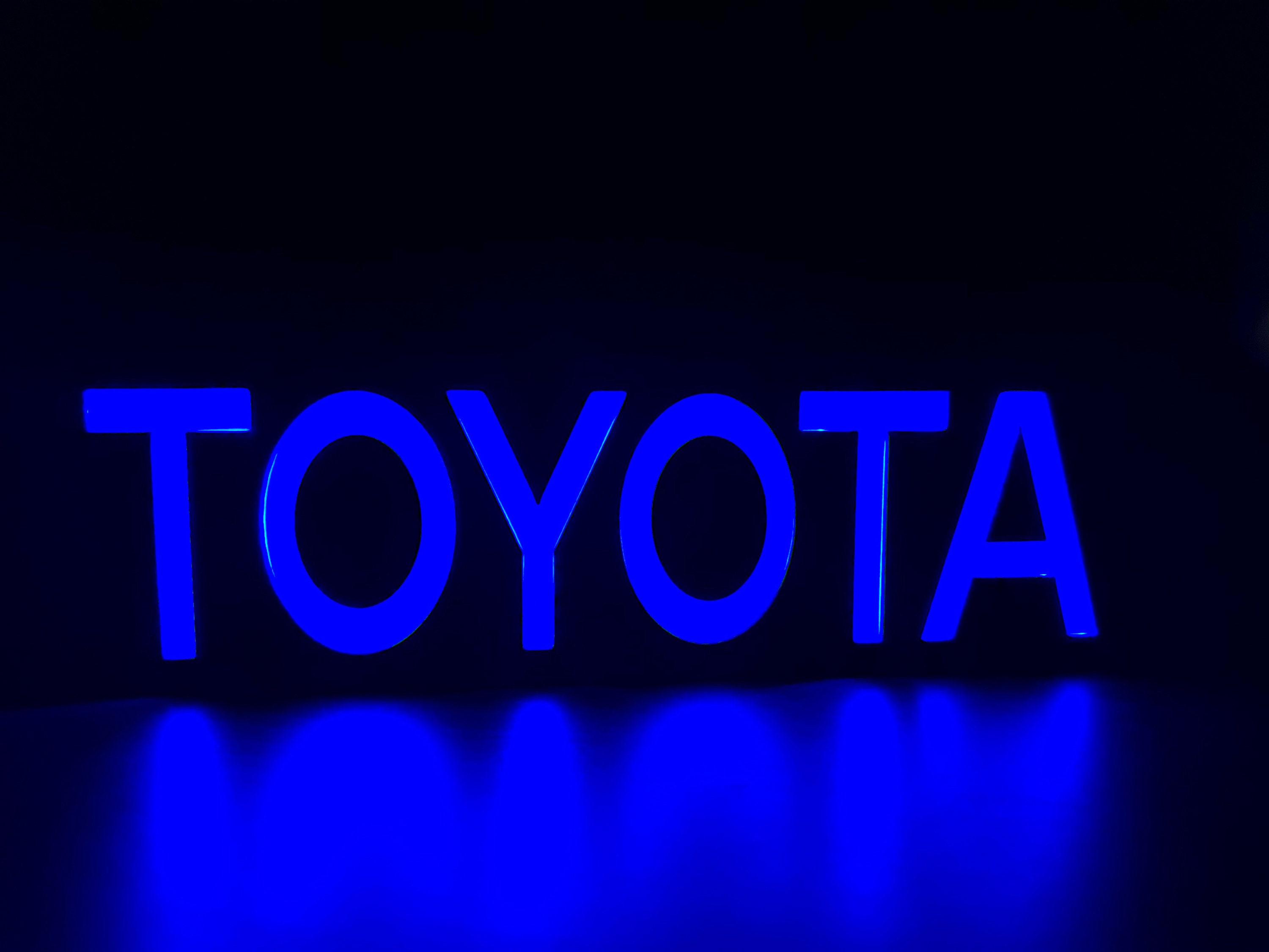 Toyota Neon RGB LED Sign - Etsy