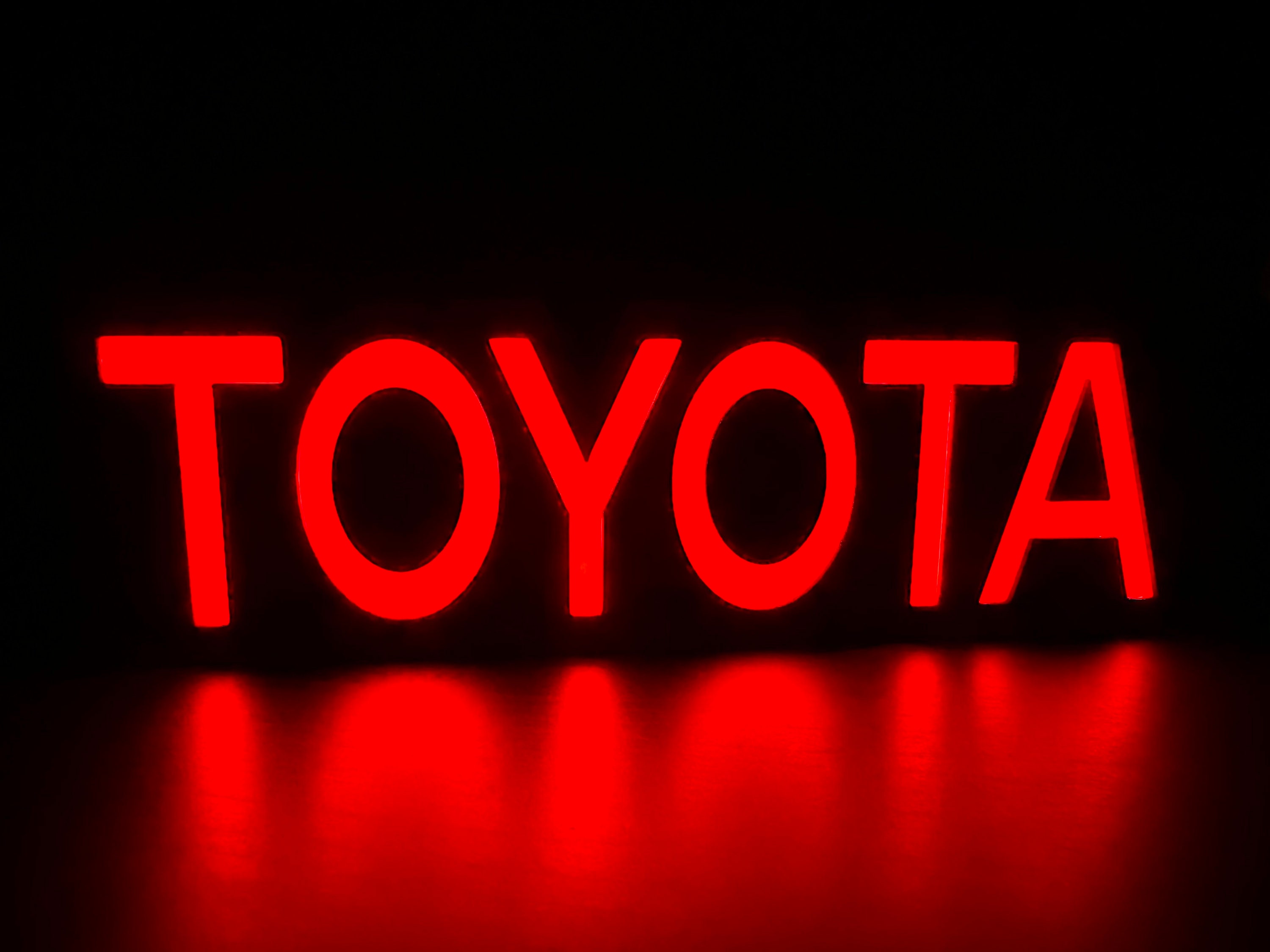 Toyota Neon RGB LED Sign - Etsy