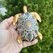 4” Mandala Turtle Decor – Boho Animal Figurine | Symbol of Peace ...