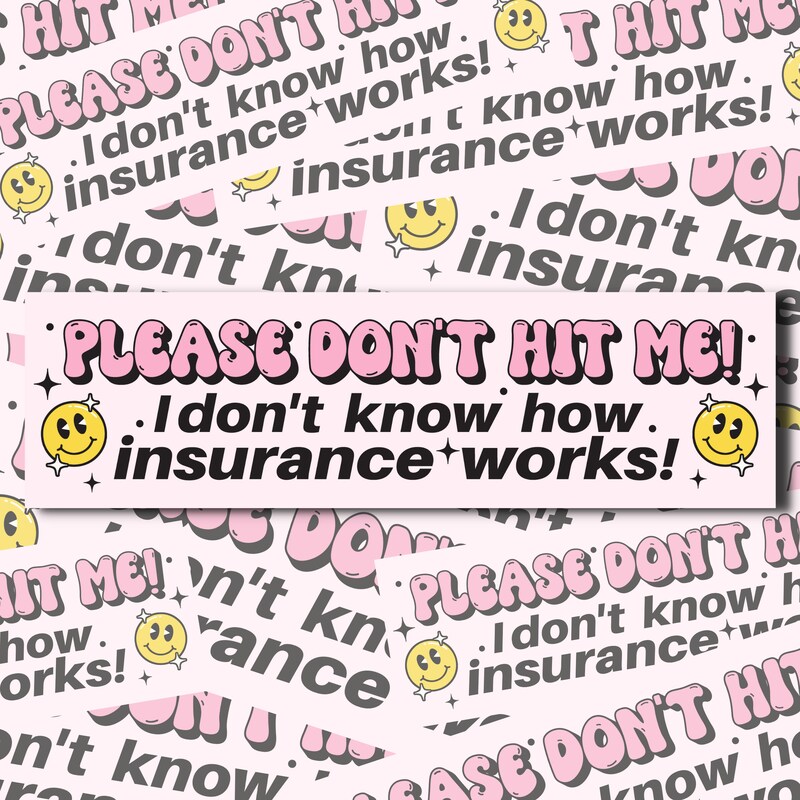 Insurance Stickers - Etsy