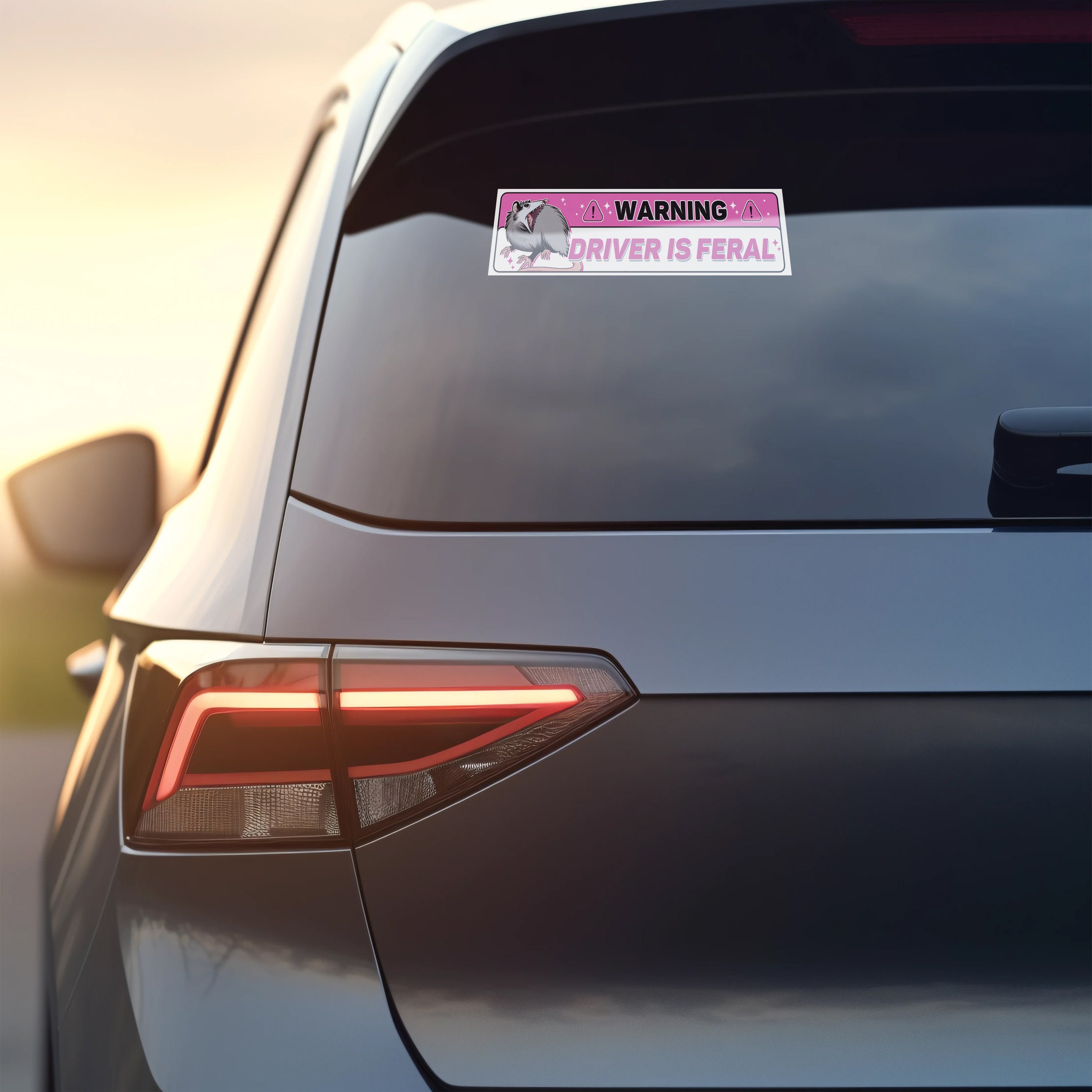 Truck Vinyl Decals Silly Sticker How's My Driving Car - Etsy