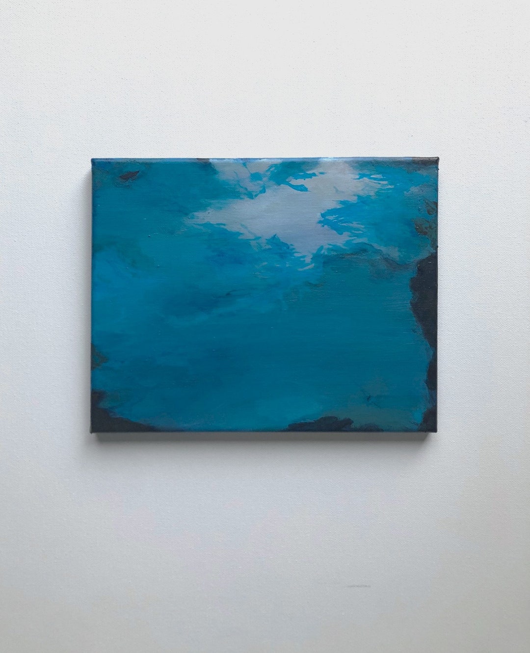 Original Deconstructed Painting --- Burnished Sky 0714 - Etsy