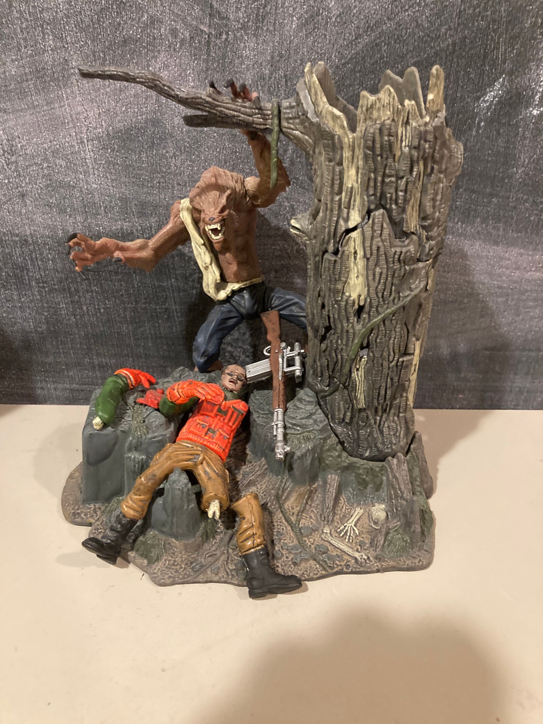 Mcfarlane Movie Monsters Vintage 90s Werewolf Display Spawn. Must See ...