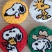 Snoopy Keyboard Rug, Custom Keyboard Rug, Snoopy Wall Hanging, Peanuts ...