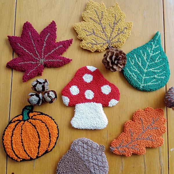 Fall Mug Rug - Etsy
