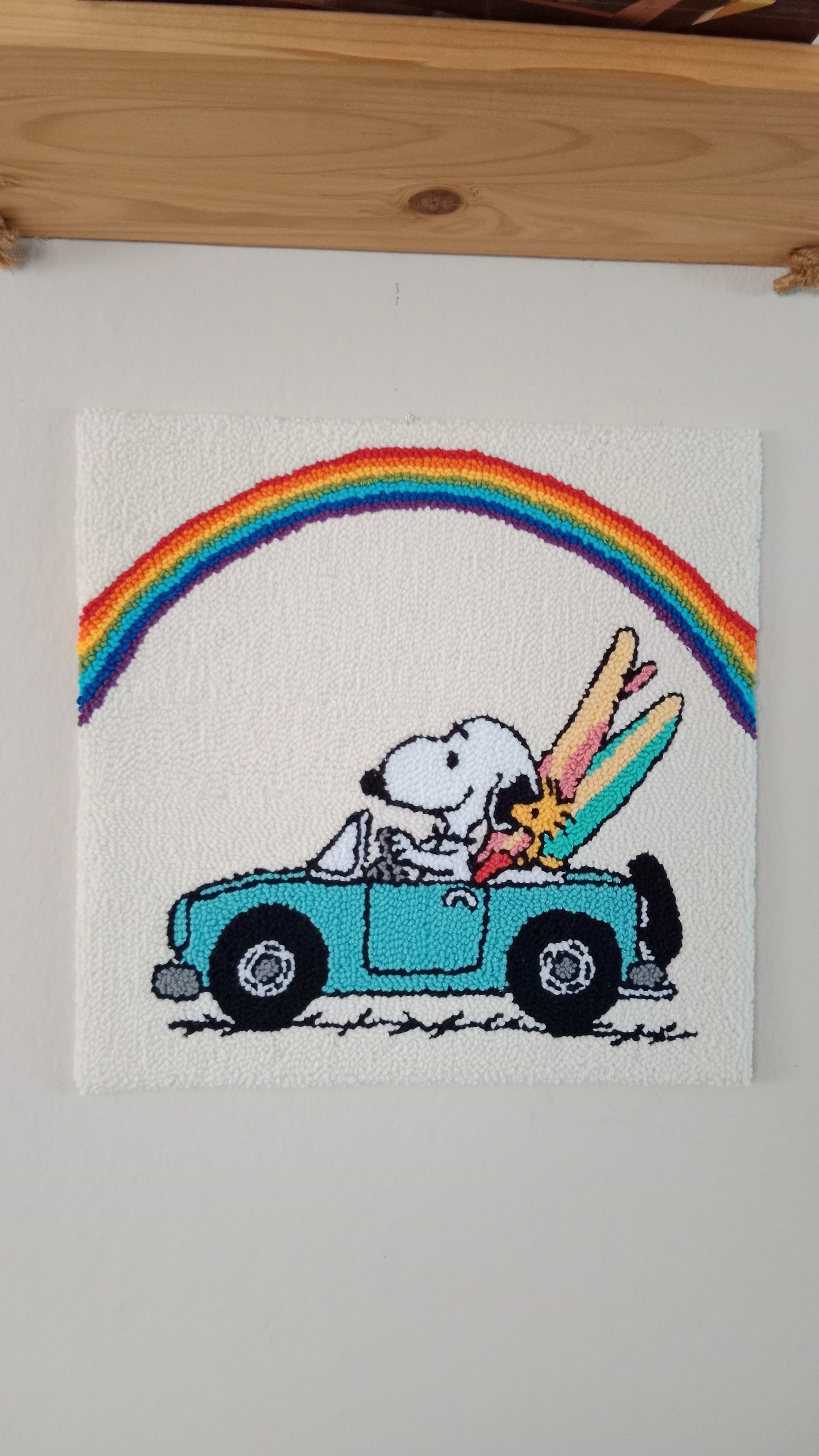 Snoopy Keyboard Rug, Custom Keyboard Rug, Snoopy Wall Hanging, Peanuts ...