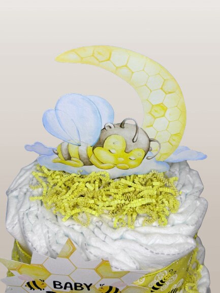 Bumble Bee Diaper Cake - Etsy