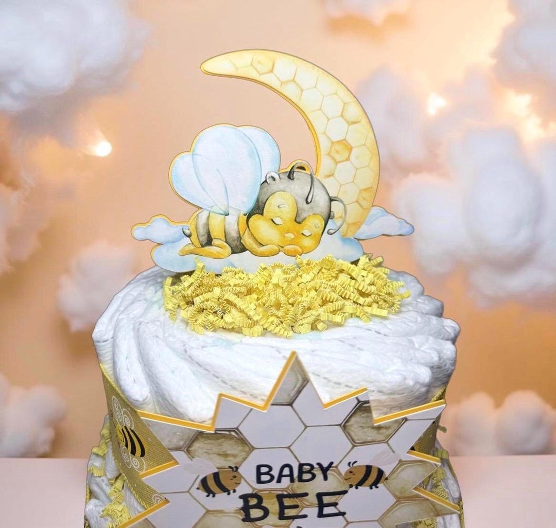 Bumble Bee Diaper Cake - Etsy