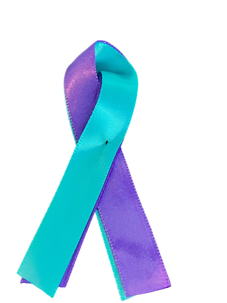 Sets of 30 Already Pinned Memorial Ribbons Embrace and Empower ...