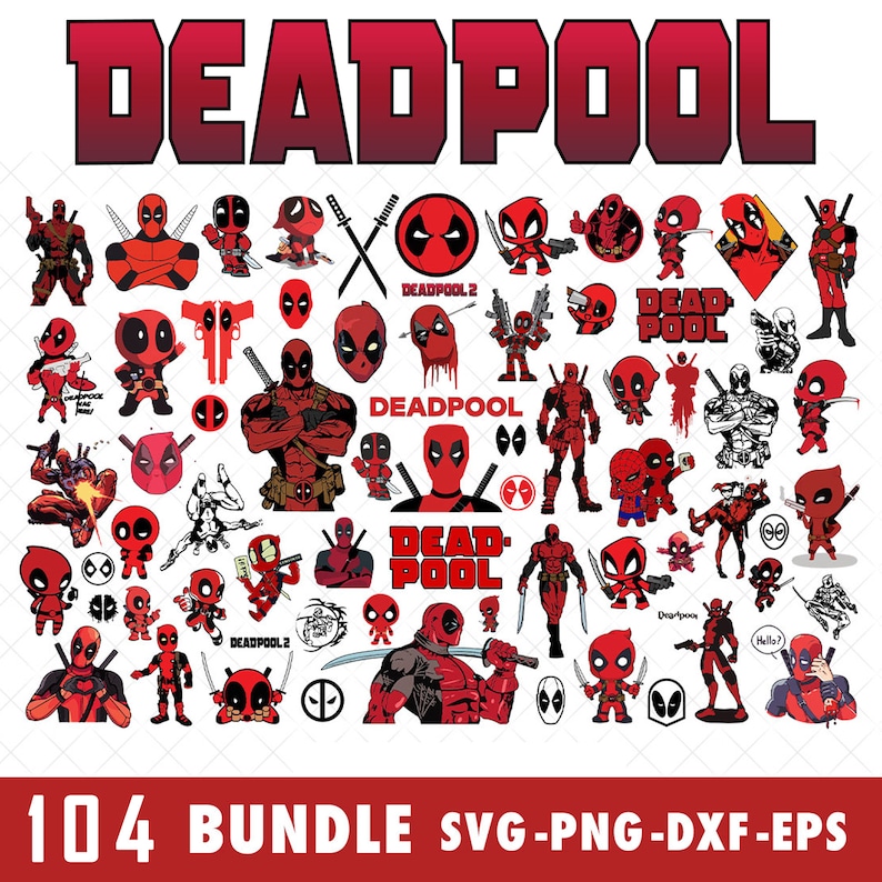 Deadpool Png, Deadpool Shirt, Superhero Svg, Deadpool Cricut, Marvel ...
