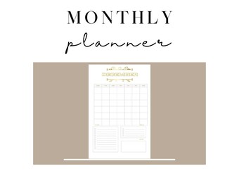 Gold Weekly Planner, Printable. - Etsy