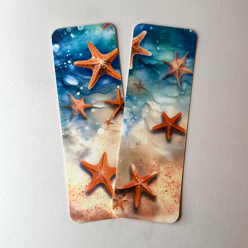 Starfish Bookmark - Etsy
