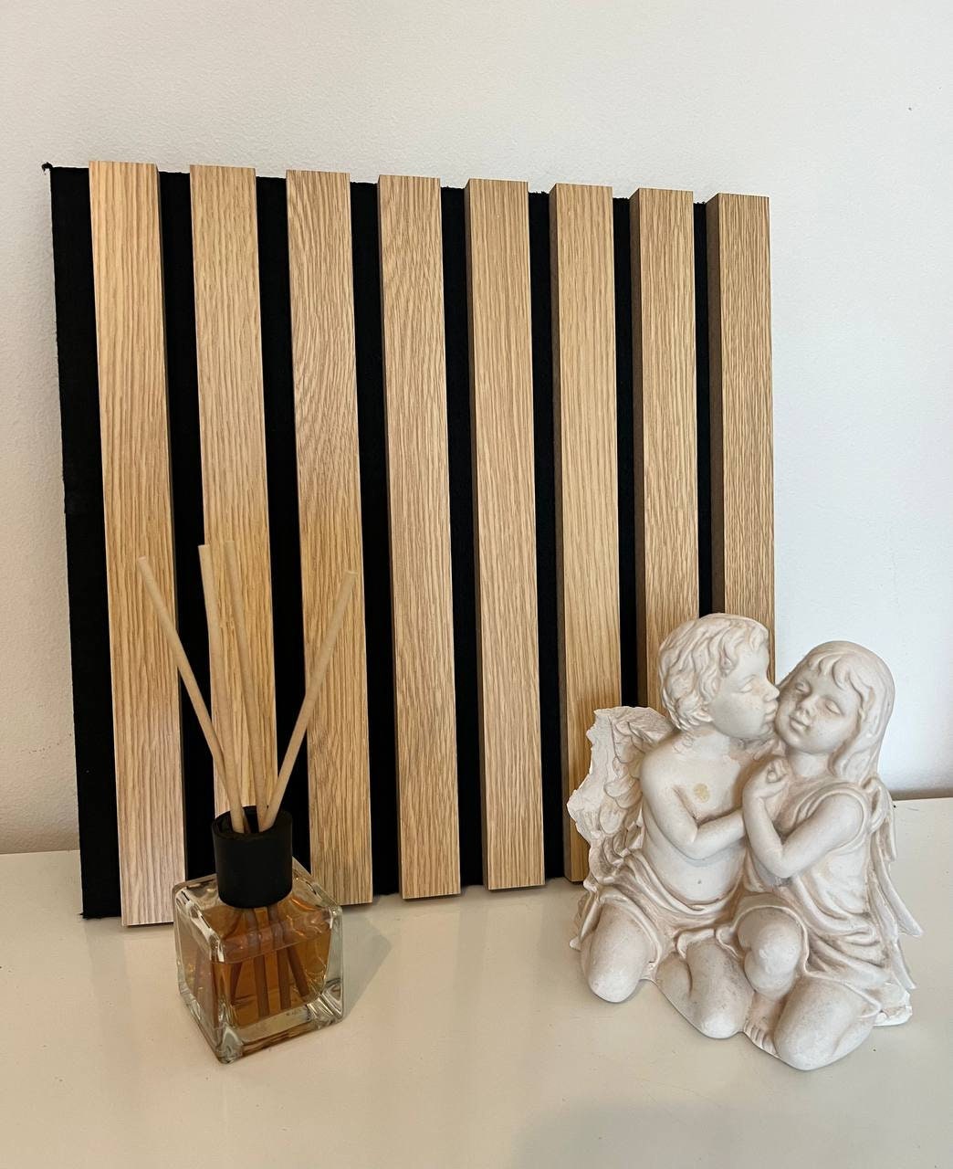 Wood Slat Wall Panels natural 3D Slats Wooden Wall Decor 3d Panels ...