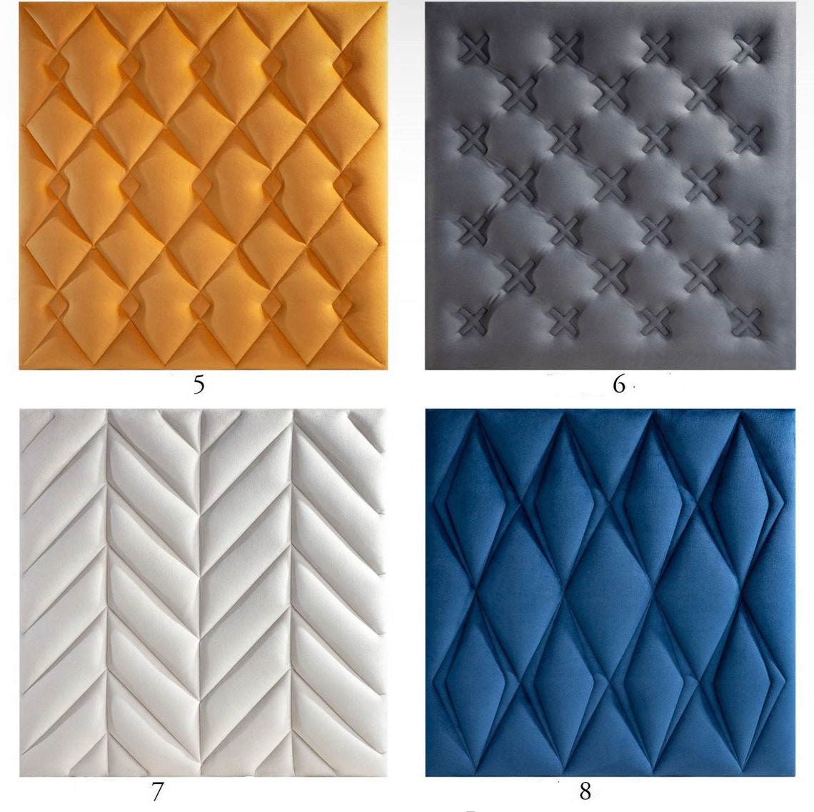 Upholstered Soft Wall Panels and Padded Boards, Upholstered Head Panel ...