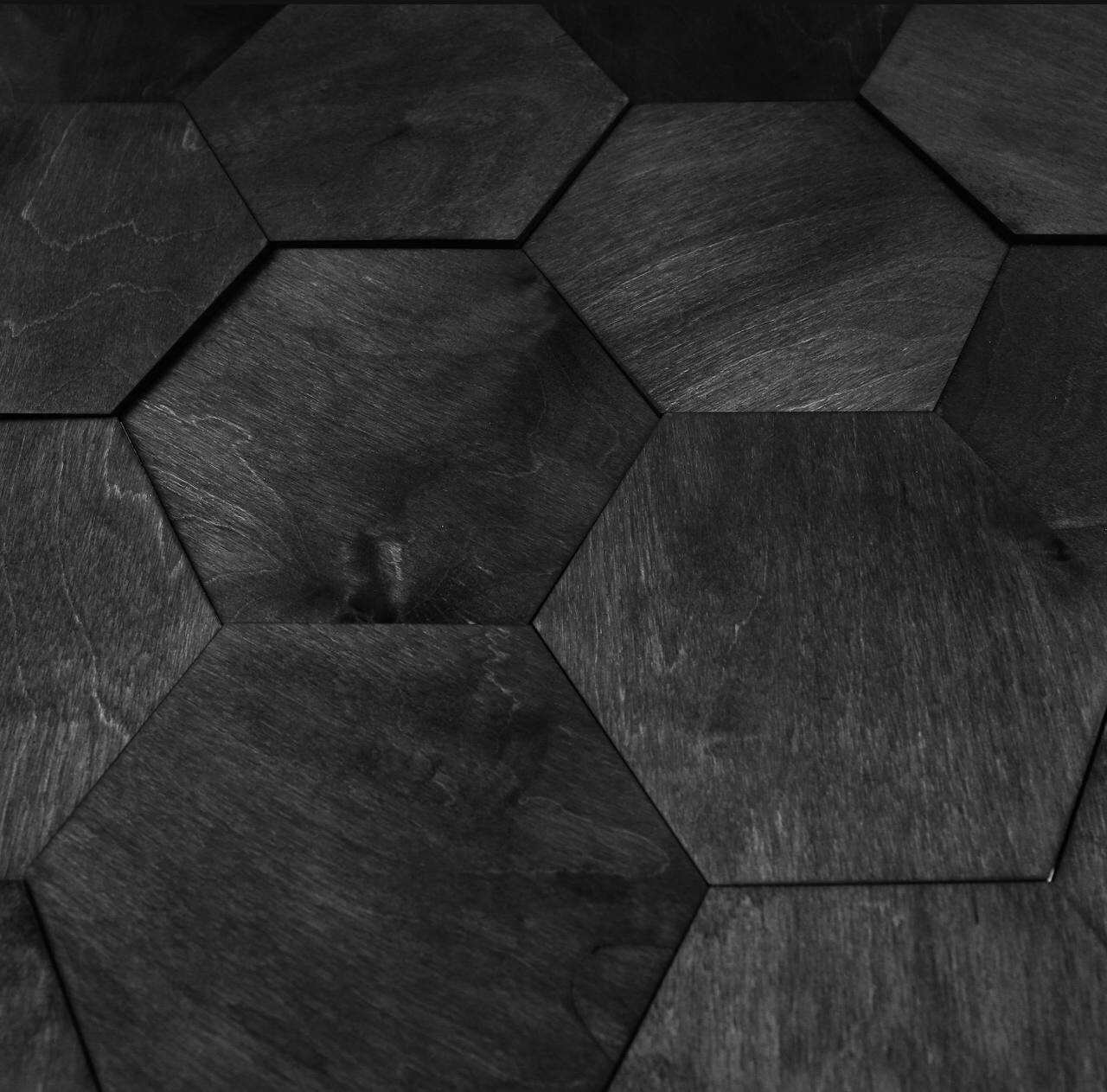 Wooden Wall Decor 3d Panels wooden Hexagon Honeycomb Wood, Original ...